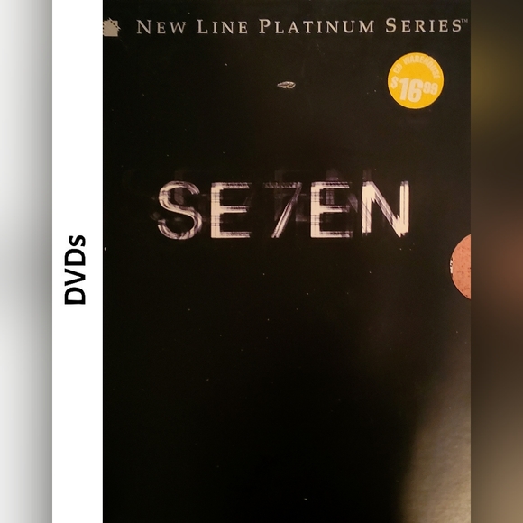 Media | 525 Seven Brad Pitt Morgan Freeman Kevin Spacey 1995 | Poshmark